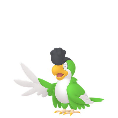 Squawkabilly - Pokémon Info, Stats, and where to find it - PokéPC - PokéPC